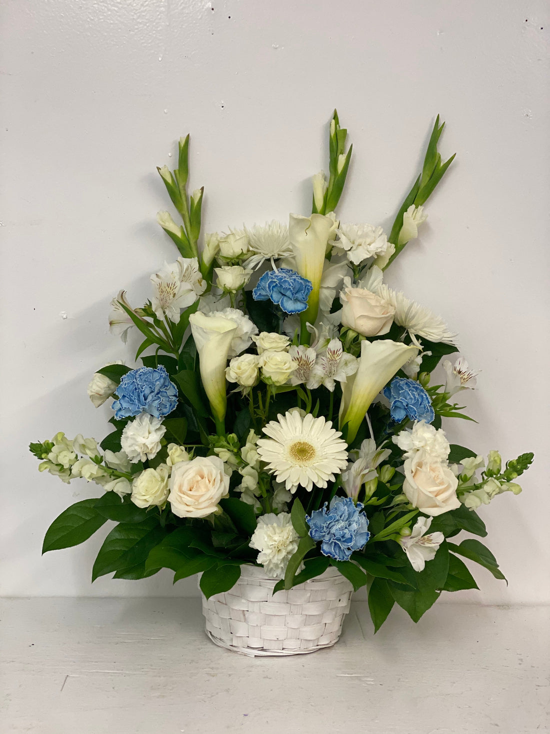 Mixed Flower Basket (BK036) – Century Flowers